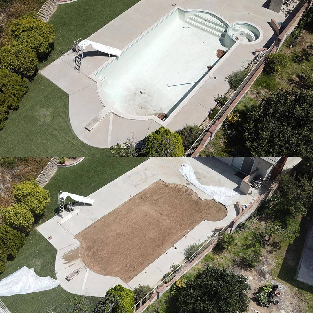 Los Angeles, CA - Los Angeles Pool Demolition Contractors